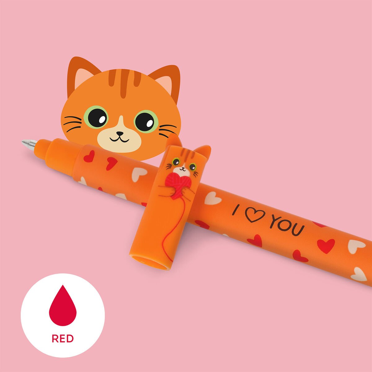 SET DI 2 PENNE GEL CANCELLABILI - ERASABLE PEN SAN VALENTINO LIMITED E | NonSoloGiocattoli